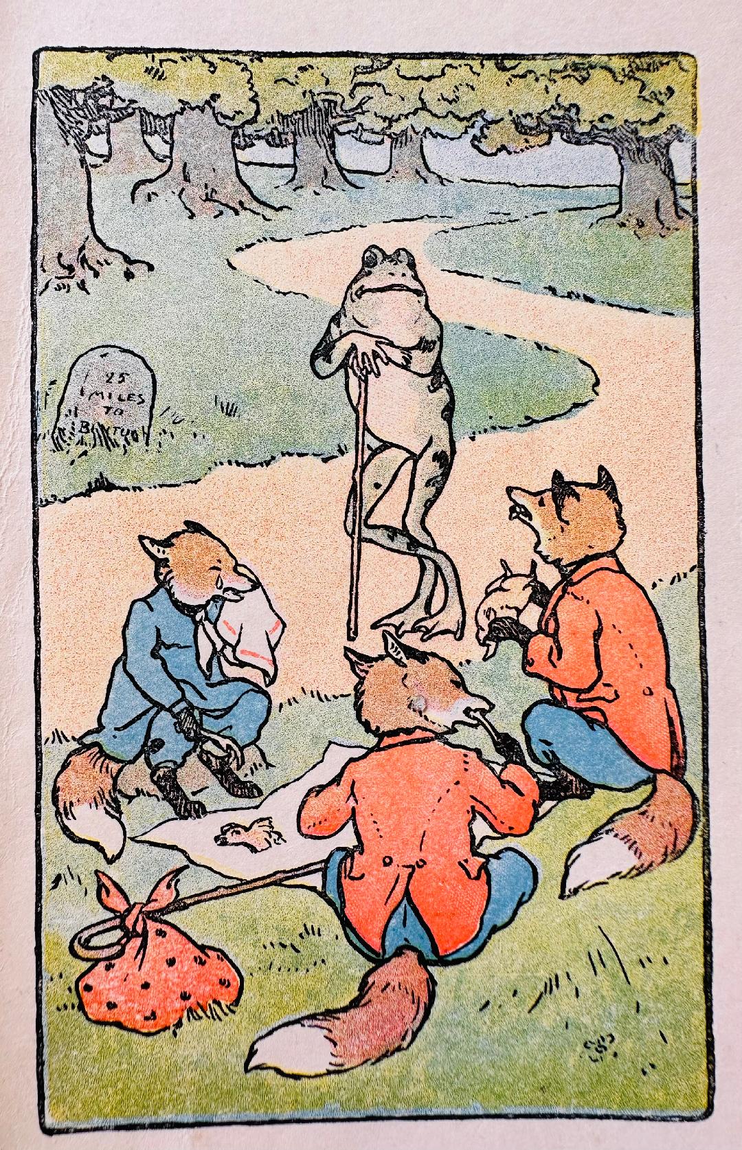 Mary Poppins and “The Three Little Foxes” by Mary Tourtel – LINA SLAVOVA